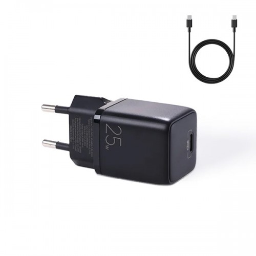 شاحن جوي روم usb c بقدرة 25 واط شحن سريع mini بتقنية pd موديل lp251